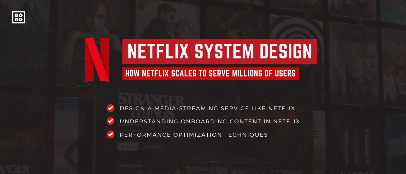 How Netflix - onboards and delivers its content to millions of users.